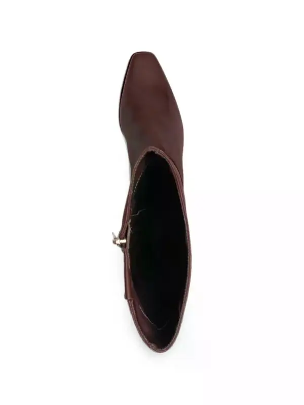 Bernardo Ramona Pointed-toe Leather Knee-high Boots