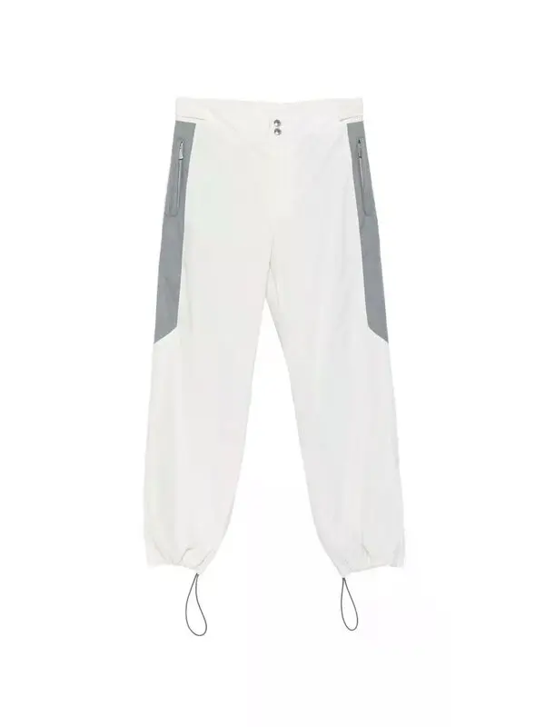Eleventy Contrast-panel Trousers