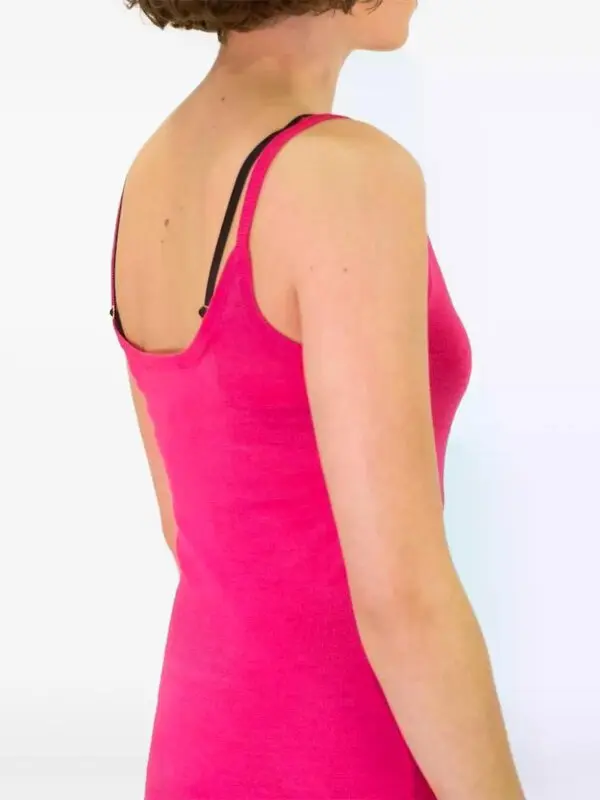 LA ROSE Scoop-neck Tank Top