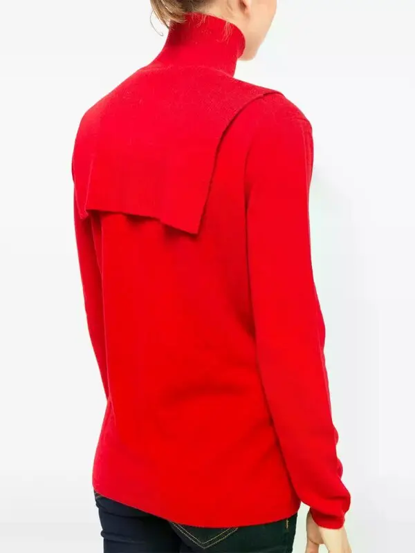 LA ROSE Cashmere Jabot Scarf