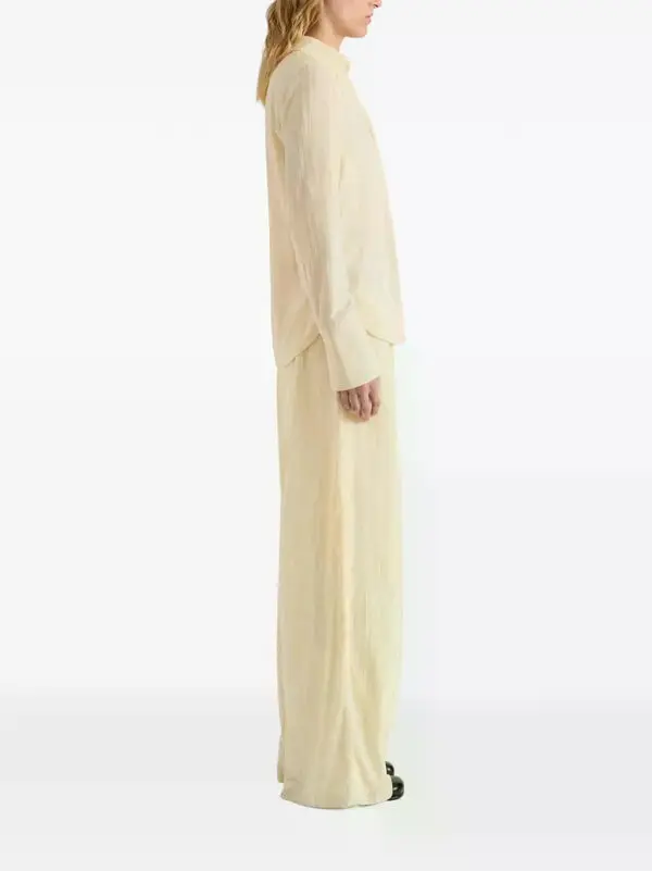 Proenza Schouler White Label Meadow Crushed-velvet Trousers