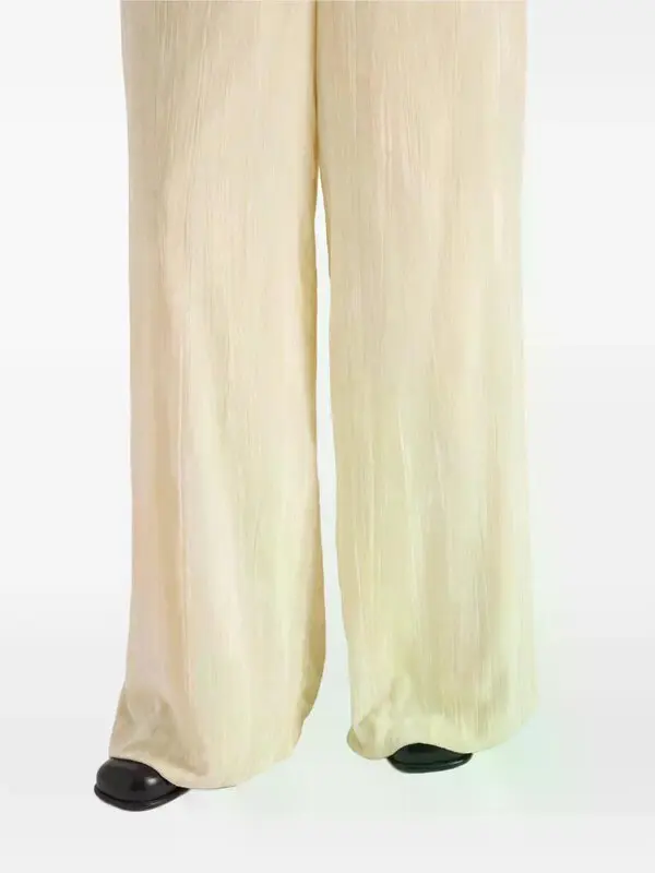 Proenza Schouler White Label Meadow Crushed-velvet Trousers