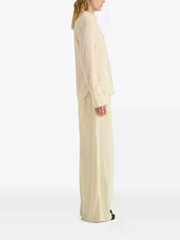 Proenza Schouler White Label Crushed-velvet Shirt