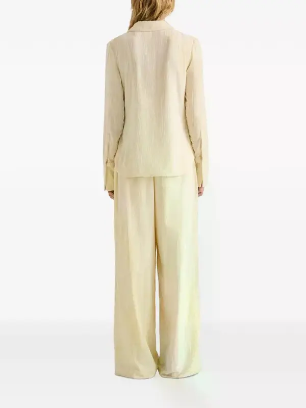 Proenza Schouler White Label Crushed-velvet Shirt