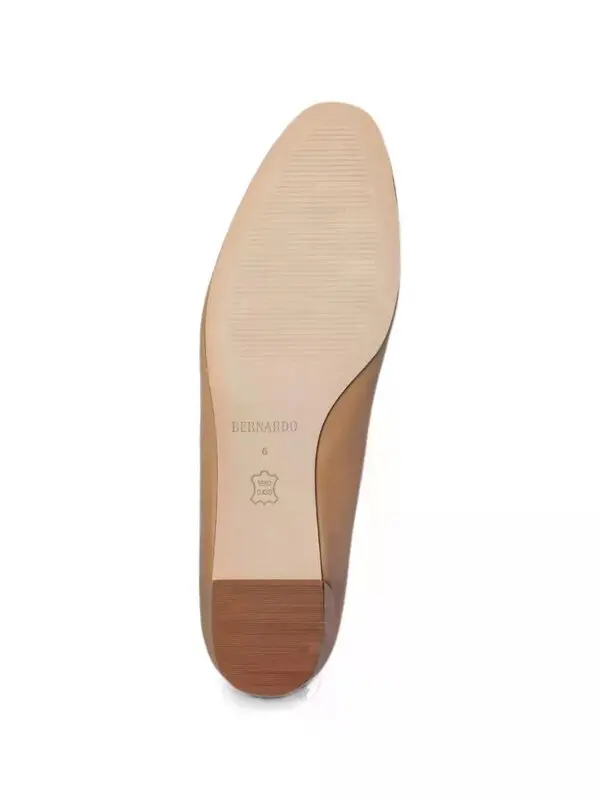 Bernardo Dune Square-toe Block-heel Pumps