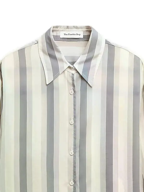 THE FRANKIE SHOP Striped Long-sleeve Shirt