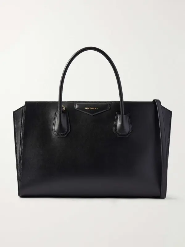 Givenchy Antigona Catchall Medium Leather Shoulder Bag - Black