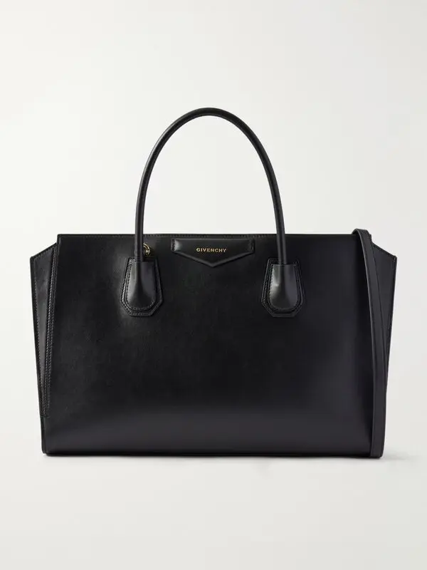 Givenchy Antigona Catchall Medium Leather Shoulder Bag - Black