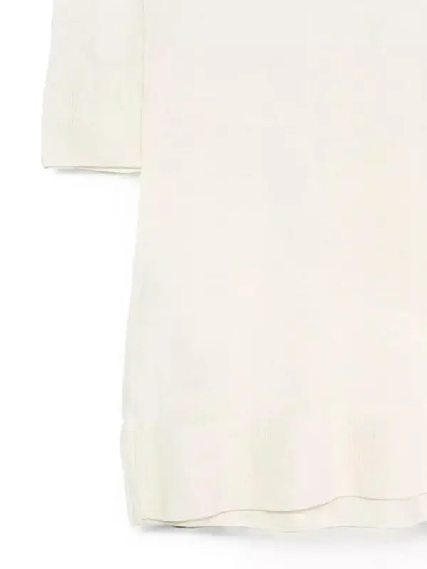 Patrizia Pepe High-neck Elbow-sleeve T-shirt