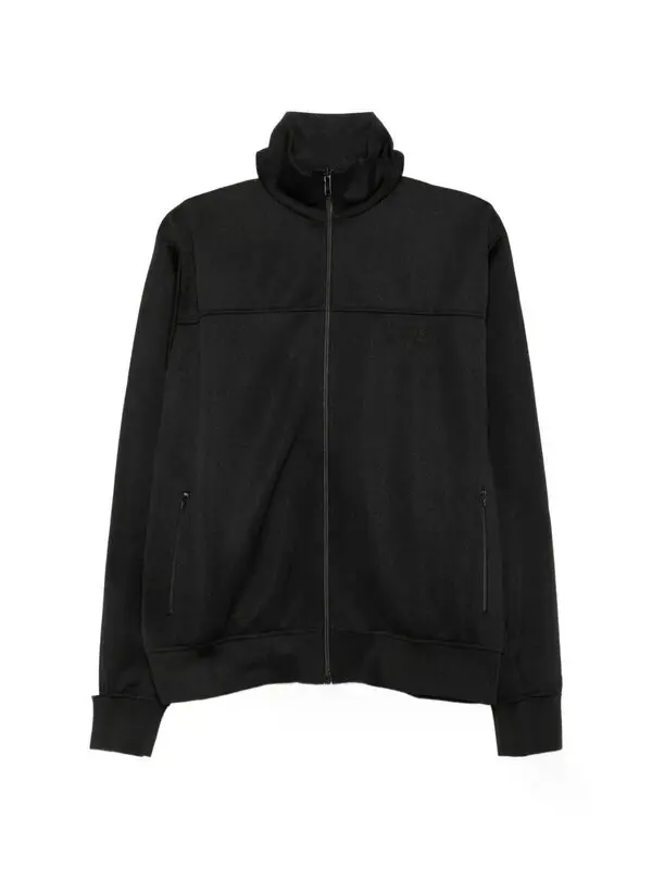 MAISON MARGIELA Side-stripe Zip-up Sweatshirt - Black