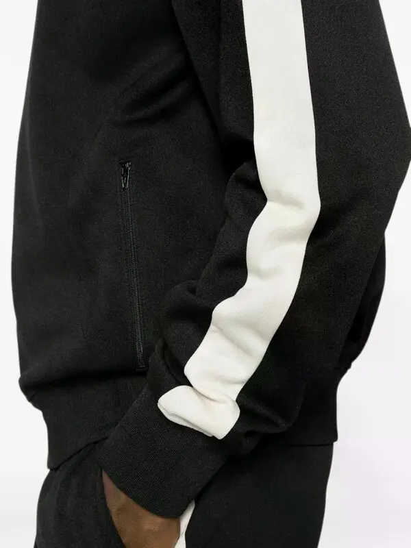 MAISON MARGIELA Side-stripe Zip-up Sweatshirt