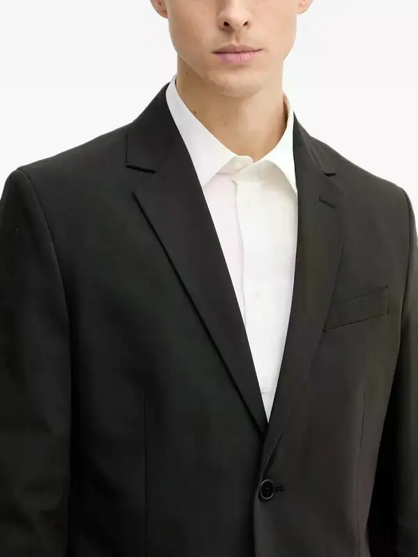 Sisley Single-breasted Notched-lapels Blazer