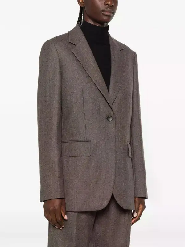 Sandro Notched-lapel Single-breasted Blazer