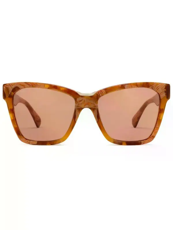 Max Mara Spark3 Square-frame Sunglasses - Brown