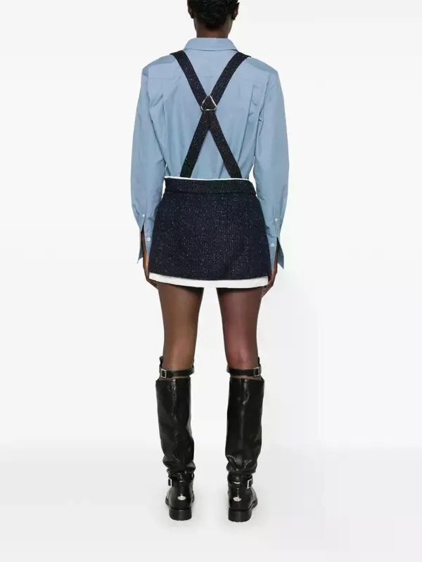 Maje Button-embellished Playsuit