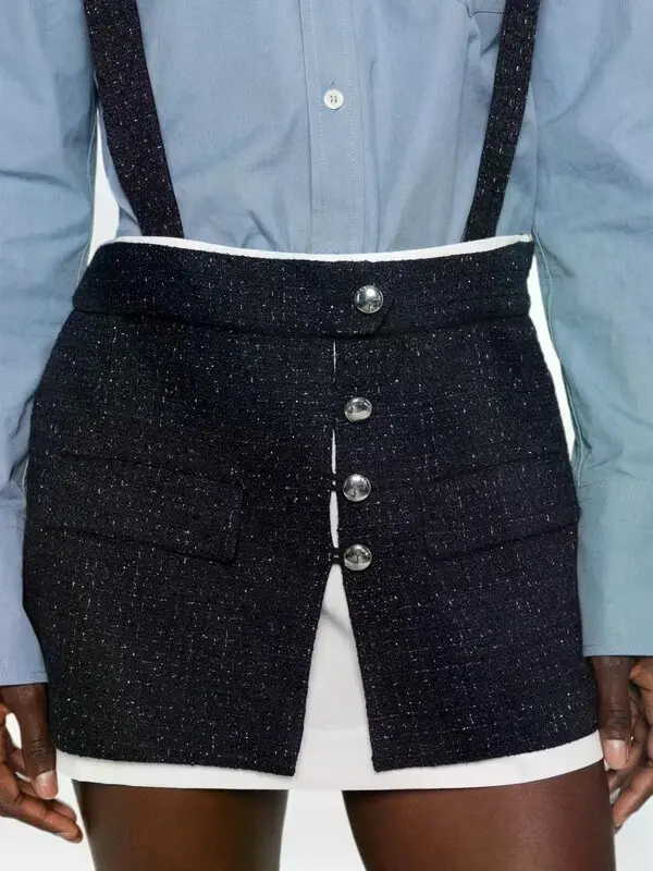 Maje Button-embellished Playsuit