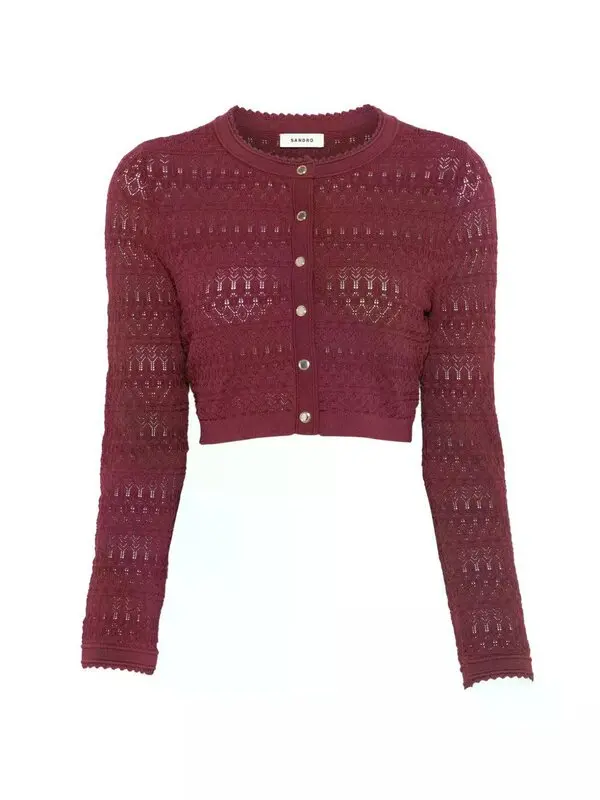 Sandro Buttoned Cardigan