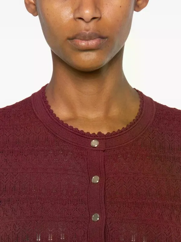 Sandro Buttoned Cardigan