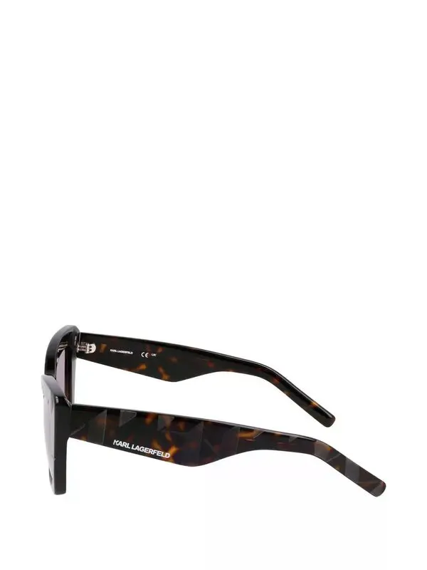 Karl Lagerfeld Tortoiseshell-effect Cat-eye Sunglasses