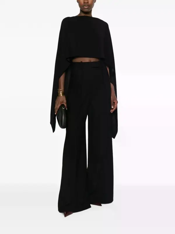 Alberta Ferretti Cropped Cape-style Tunic