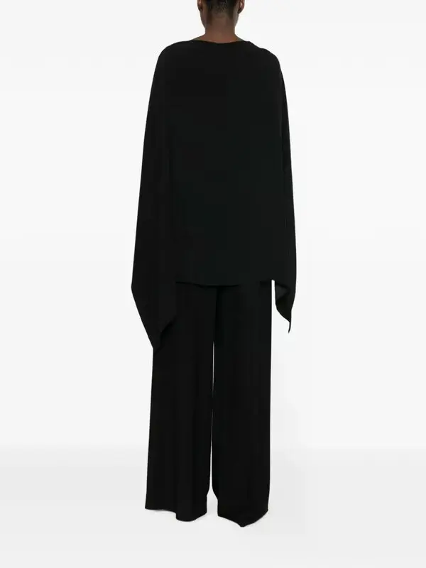 Alberta Ferretti Cropped Cape-style Tunic