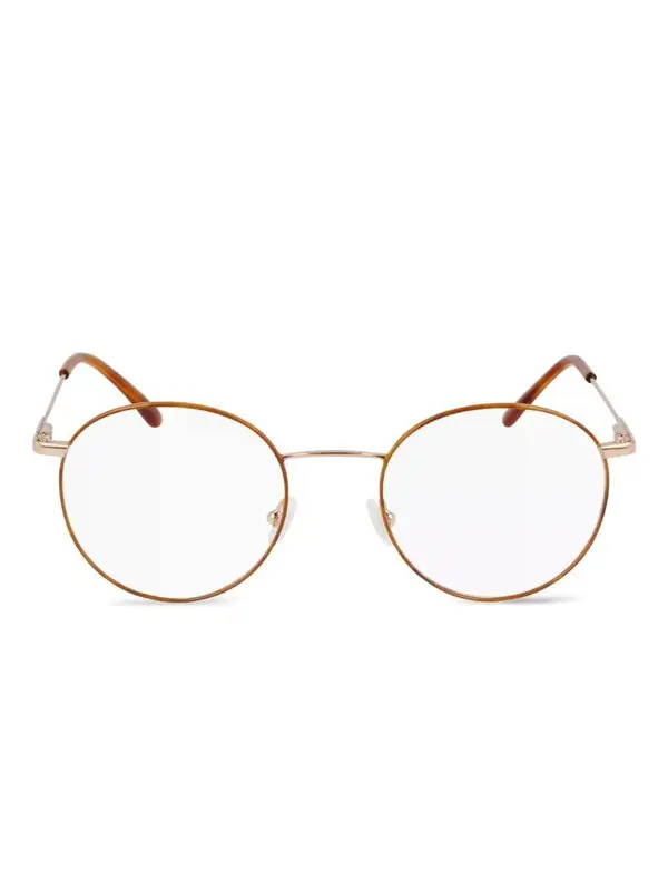 Calvin Klein Round-frame Metal Glasses