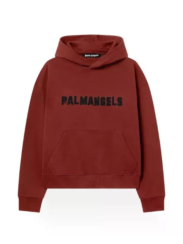 Palm Angels Palm Hills Regular Hoodie - Red