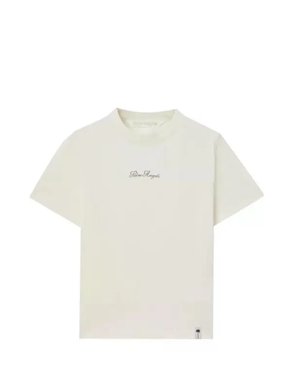Palm Angels Paradise Logo-print T-shirt