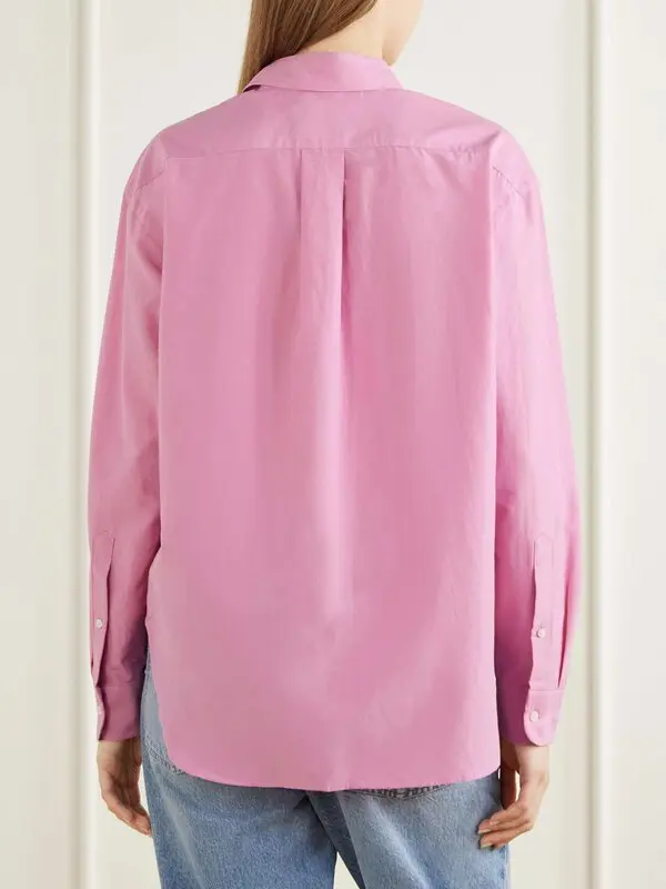 Polo Ralph Lauren Cotton And Silk-blend Shirt