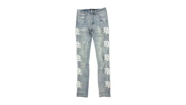 Mixed Emotion Sea Monogram Denim