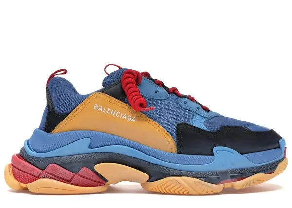 Balenciaga Triple S Redin - Blue/orange