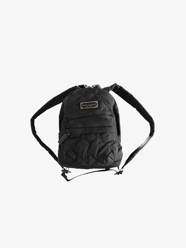 Marc Jacobs Quilted Mini Backpack - Black