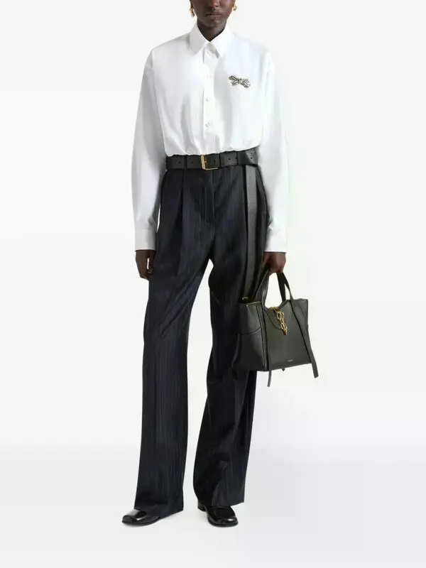 Givenchy Pinstripe-pattern Pleated Trousers
