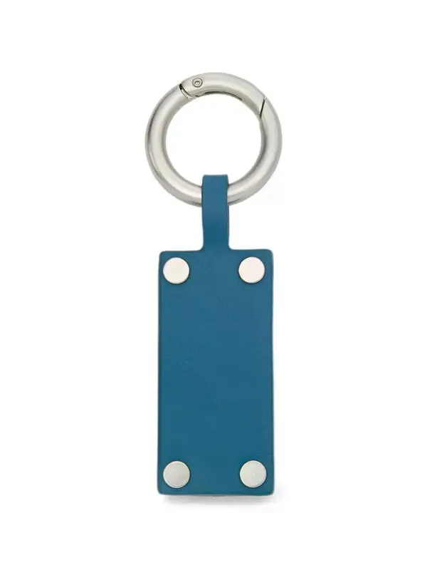 MAISON MARGIELA Numeric-plaque Bag Charm - Silver