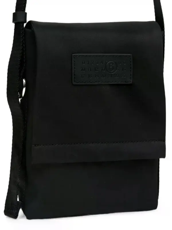 MAISON MARGIELA Tracollina Numeric Logo-patch Shoulder Bag