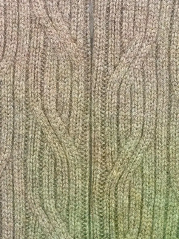 LA ROSE Cable-knit Socks