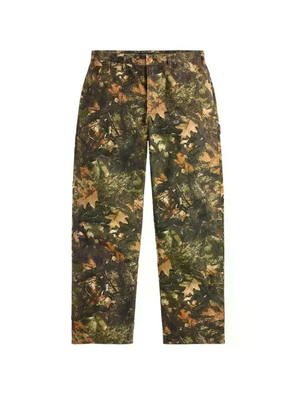 Polo Ralph Lauren Polo Dungaree Fit Forest-print Trousers - Green