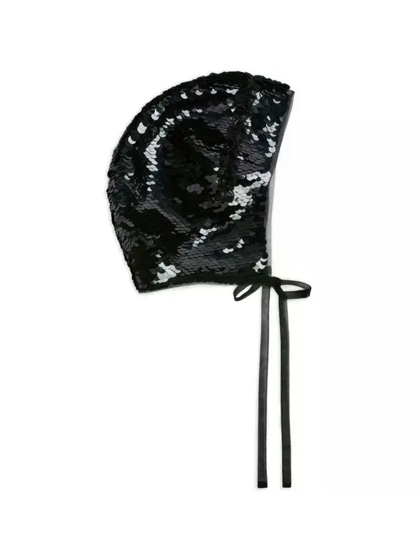 Simone Rocha Sequin-embellished Bonnet