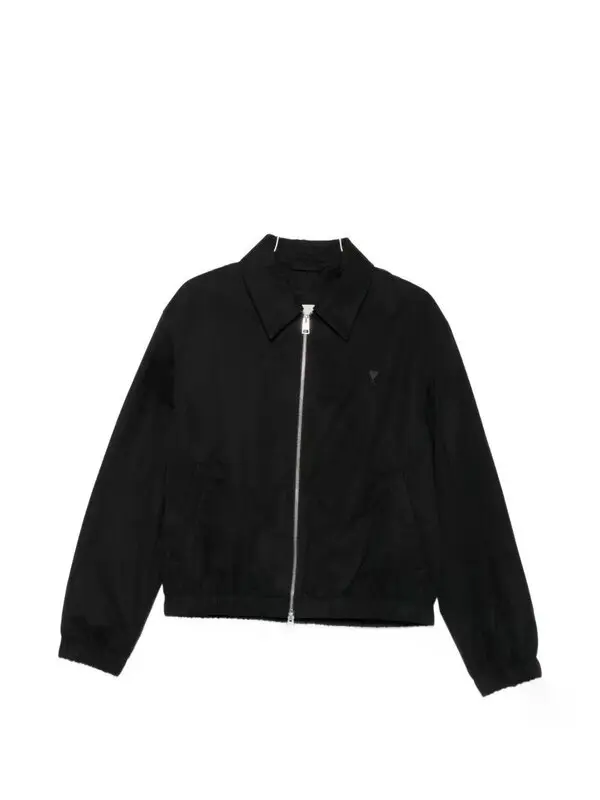 AMI Paris De Coeur Zip-up Jacket