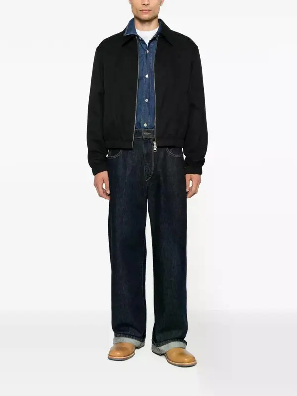 AMI Paris De Coeur Zip-up Jacket