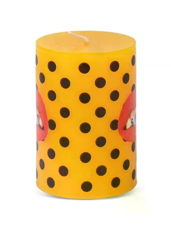 SELETTI Toiletpaper Polka-dot Candle