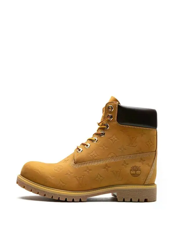 LOUIS VUITTON X Timberland Wheat Ankle Boots