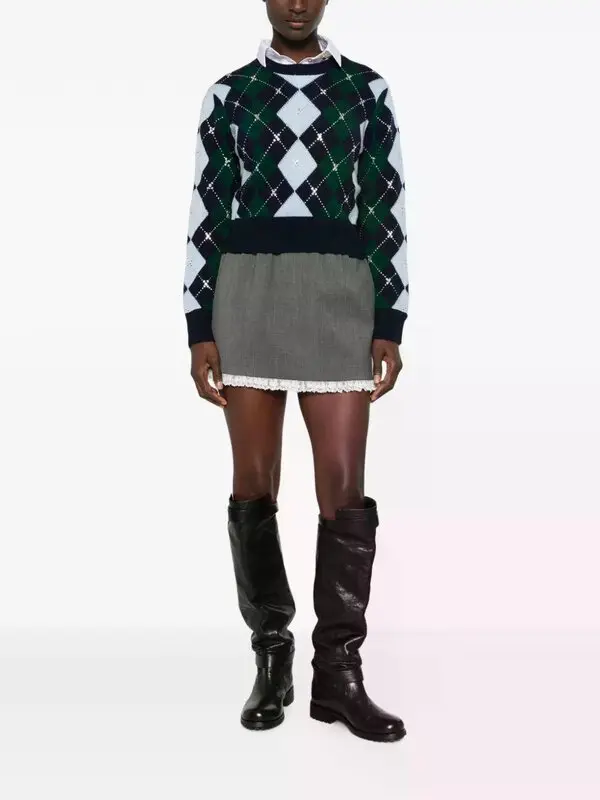 Maje Crystal-embellished Sweater