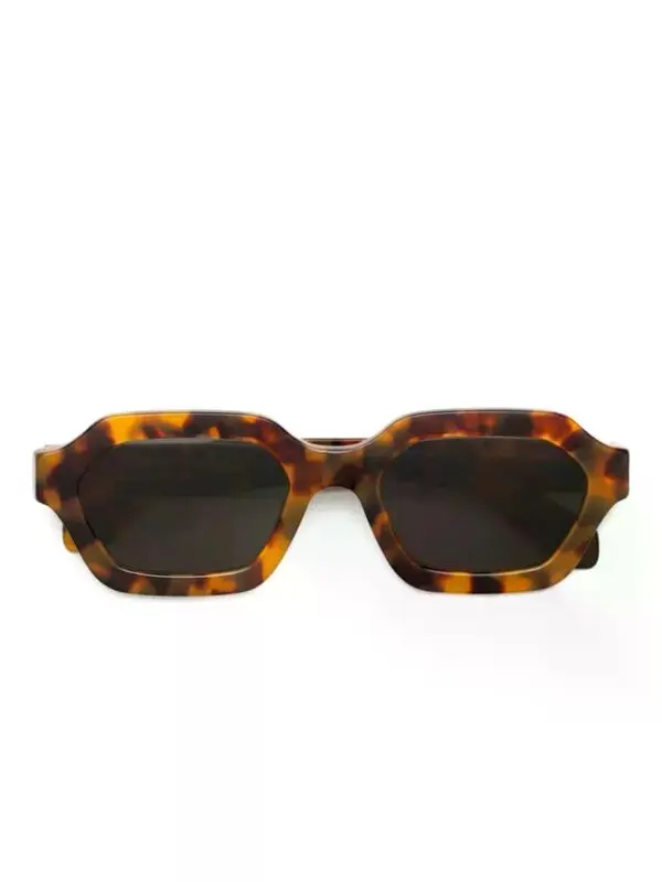 RETROSUPERFUTURE Pooch Spotted Sunglasses - Brown