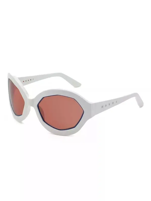Marni Cumulus Geometric-frame Sunglasses