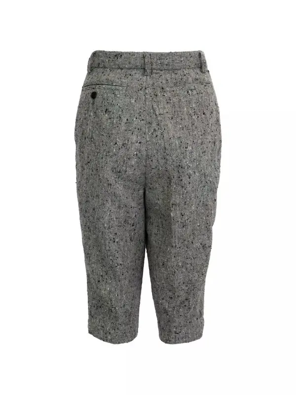 Comme Des Garçons 1990 Fleck Cropped Trousers