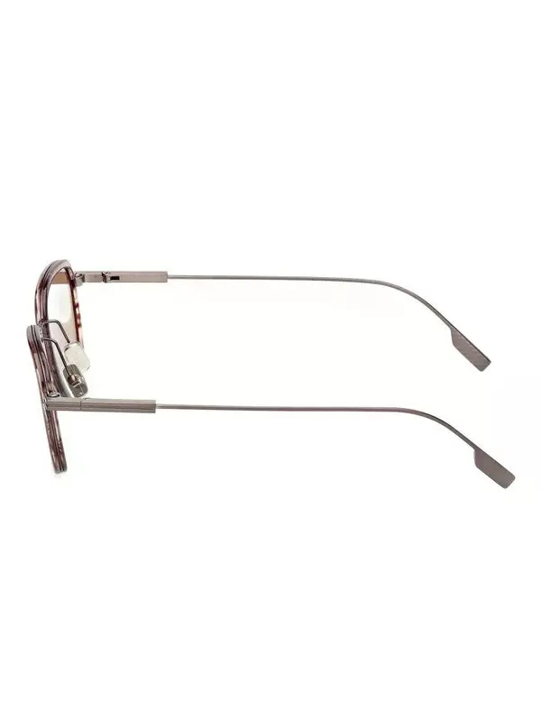 Zegna Square Sunglasses - Brown