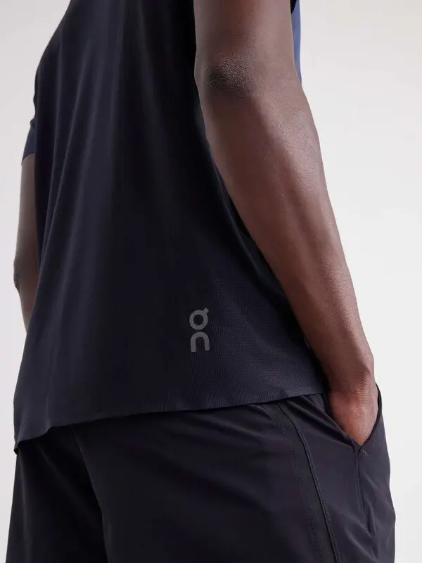 On Performance-t Stretch Recycled Drytec™ And Mesh T-shirt