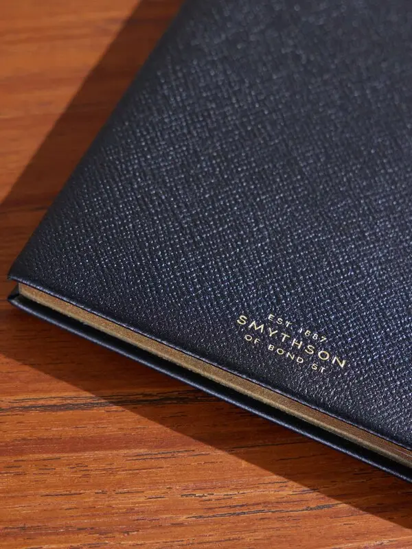 Smythson 2027 Soho Panama Cross-grain Leather Diary