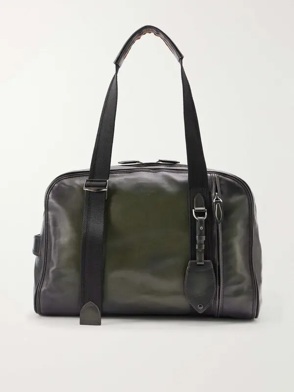 Berluti Fly 24h Leather Weekend Bag